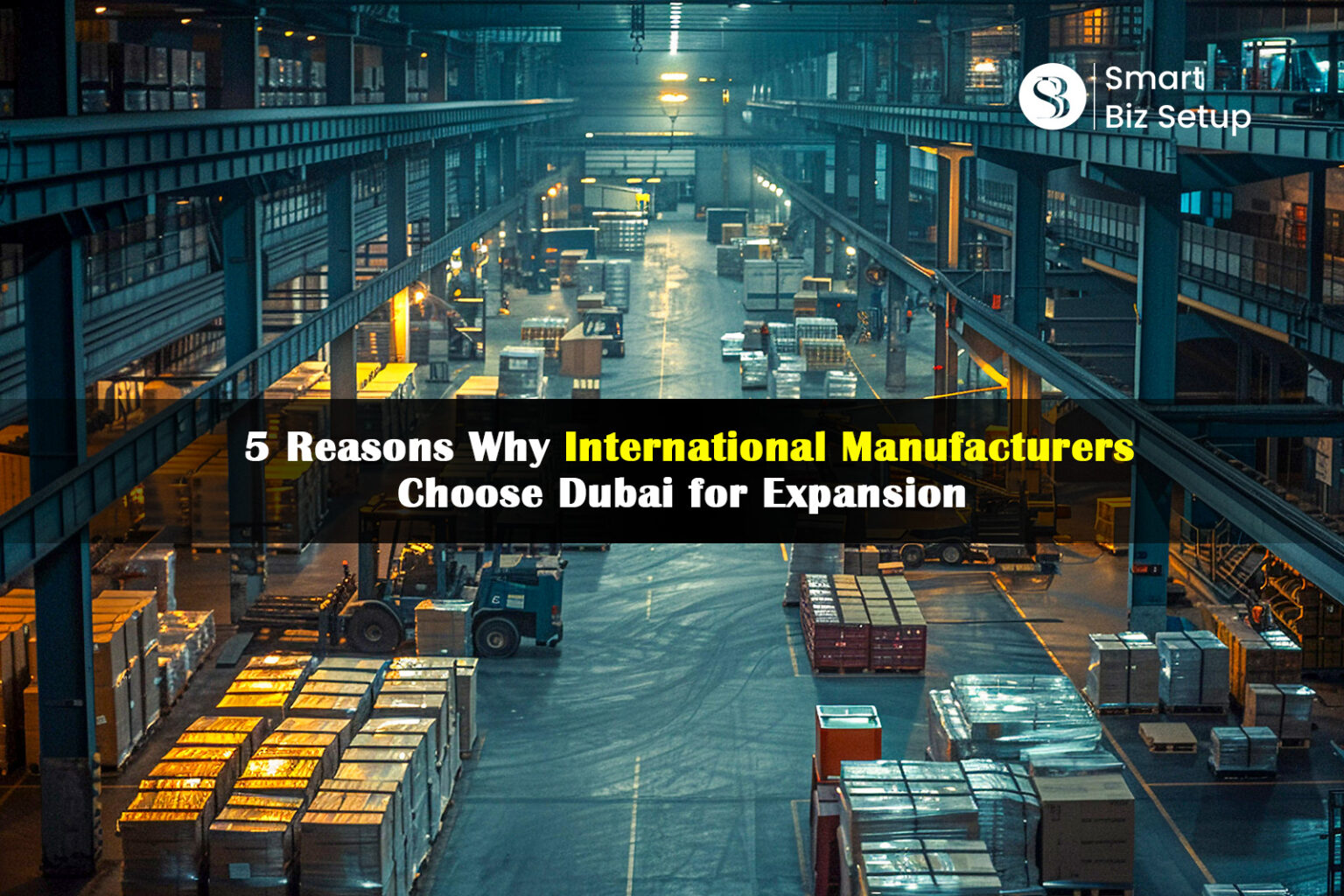 5 Reasons International Manufacturers Choose Dubai for Expansion
